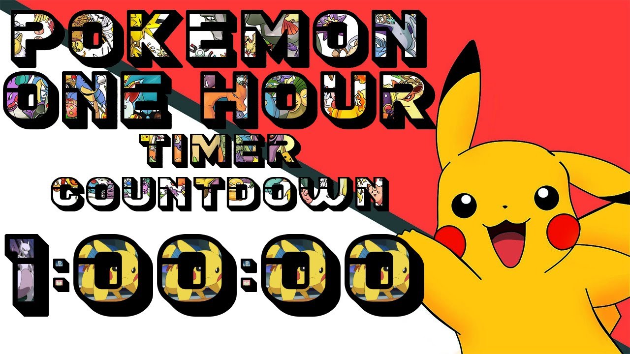 Pokémon ONE HOUR Timer/Countdown - YouTube