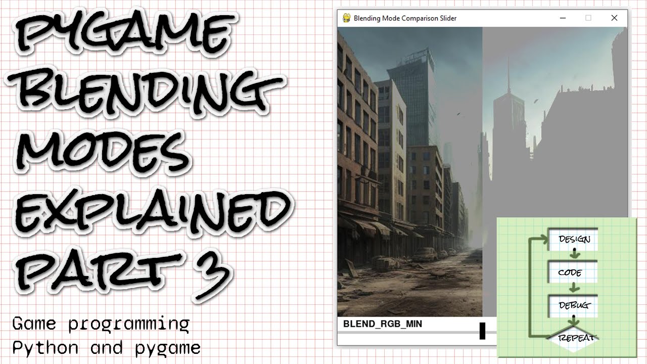 Blending modes in pygame explained, part 3 - YouTube