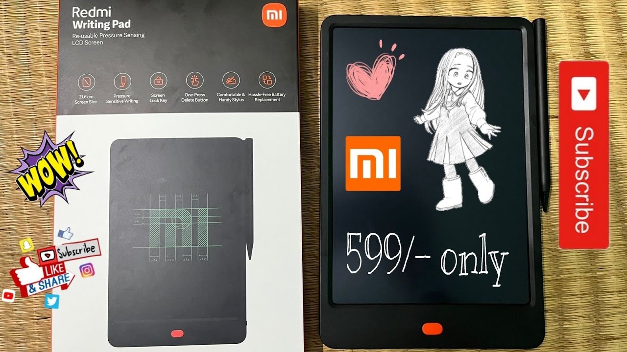 Redmi Writing Pad - YouTube