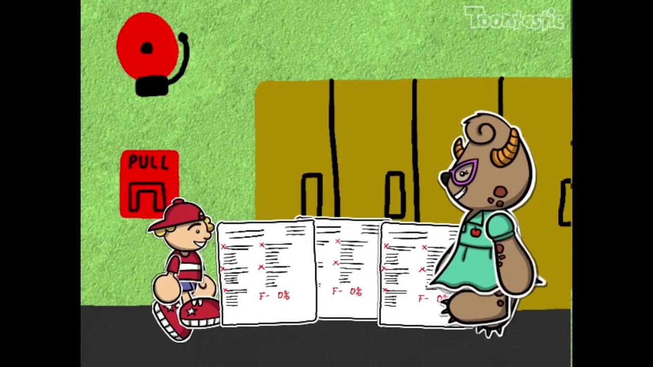 Billy fails BrainPOP jr. quizzes and gets grounded - YouTube