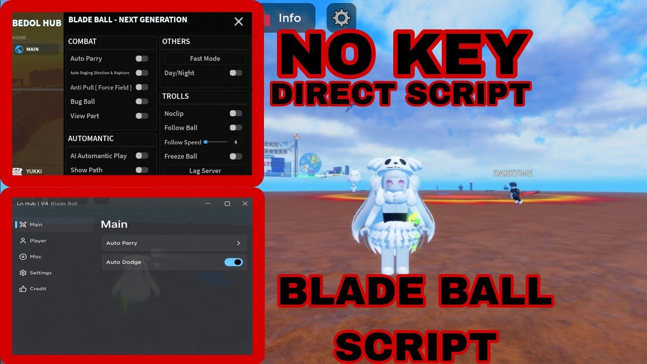Script for Blade Ball Auto Parry, Close Combat, Adjust Movement Speed ...