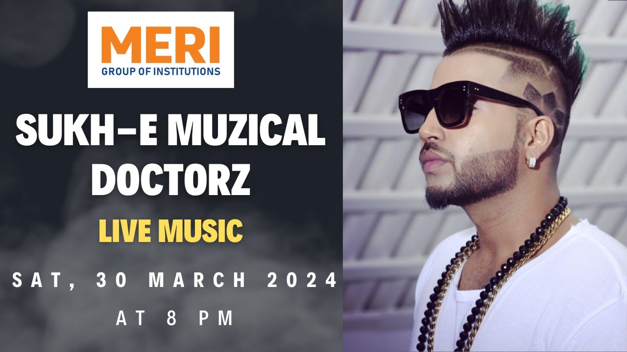 Get ready to groove! | Sukhe, the sensational singer, is coming LIVE to ...