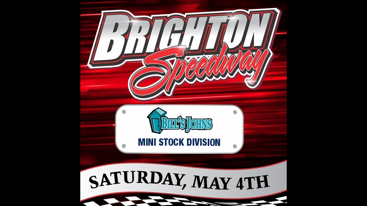 Brighton Speedway Mini Stocks 05 04 - YouTube