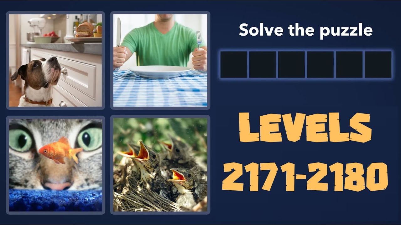4 Pics 1 Word Levels 2171 - 2180 Answers - YouTube