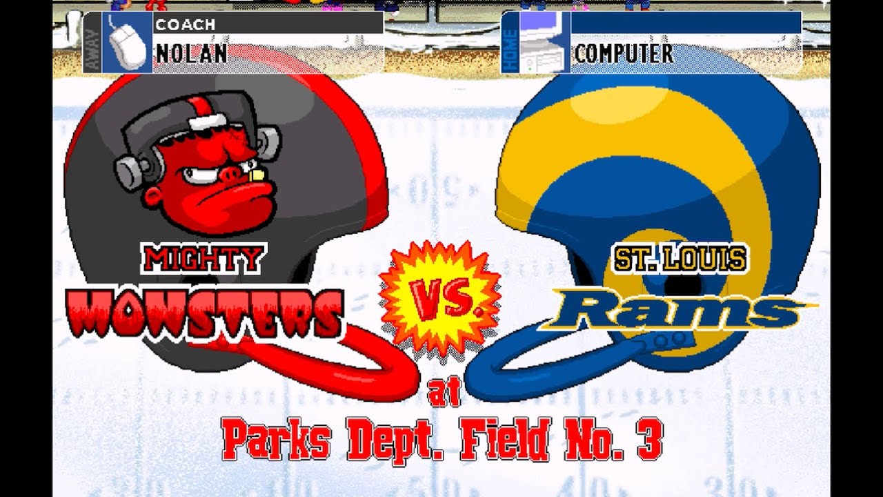 Backyard Football Season 27 Game 2 - YouTube