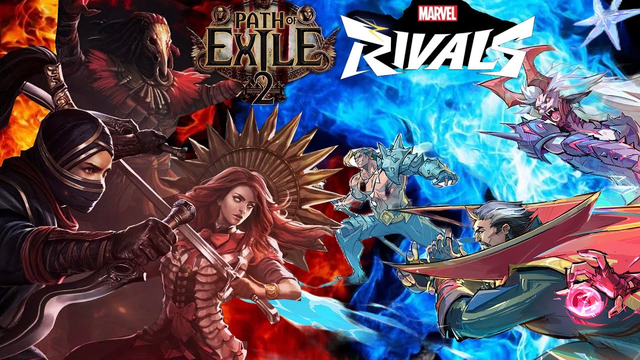 Path of Exile AND Marvel Rivals Marathon - YouTube