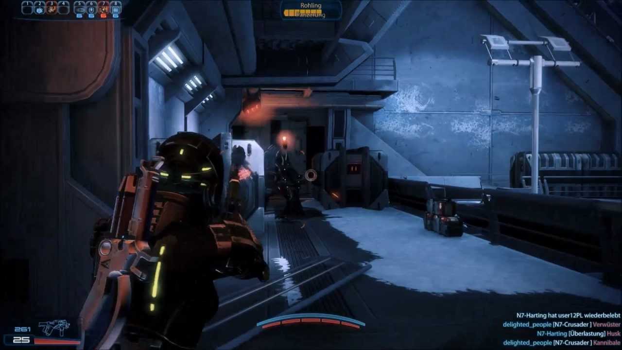 ME3 Human Engineer Locust Reaper gold - YouTube