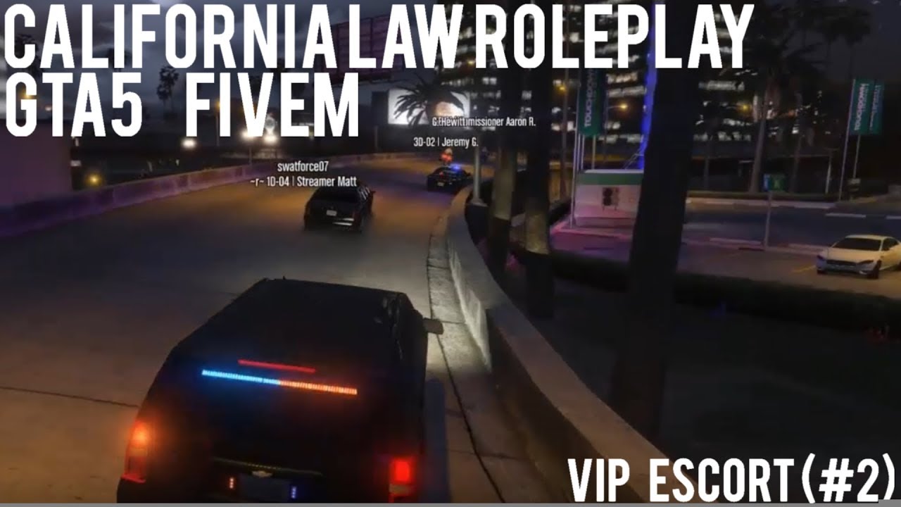 GTA 5 Multiplayer Roleplay #2 - VIP Escort (GTA 5 FiveM Mod) - YouTube