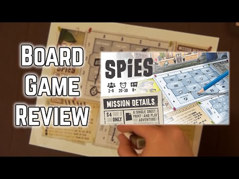 Spies | Board Game | BoardGameGeek