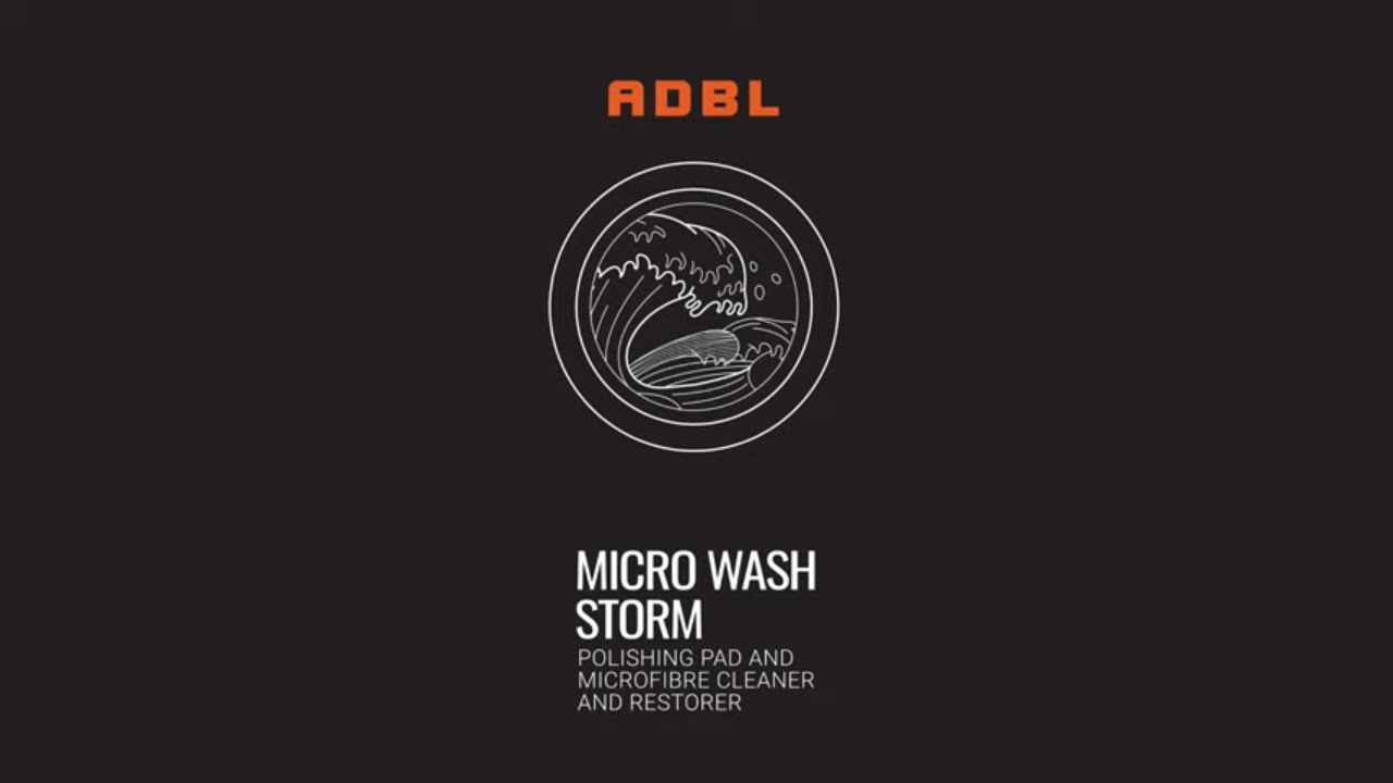 ADBL Micro Wash Storm Tutorial - YouTube