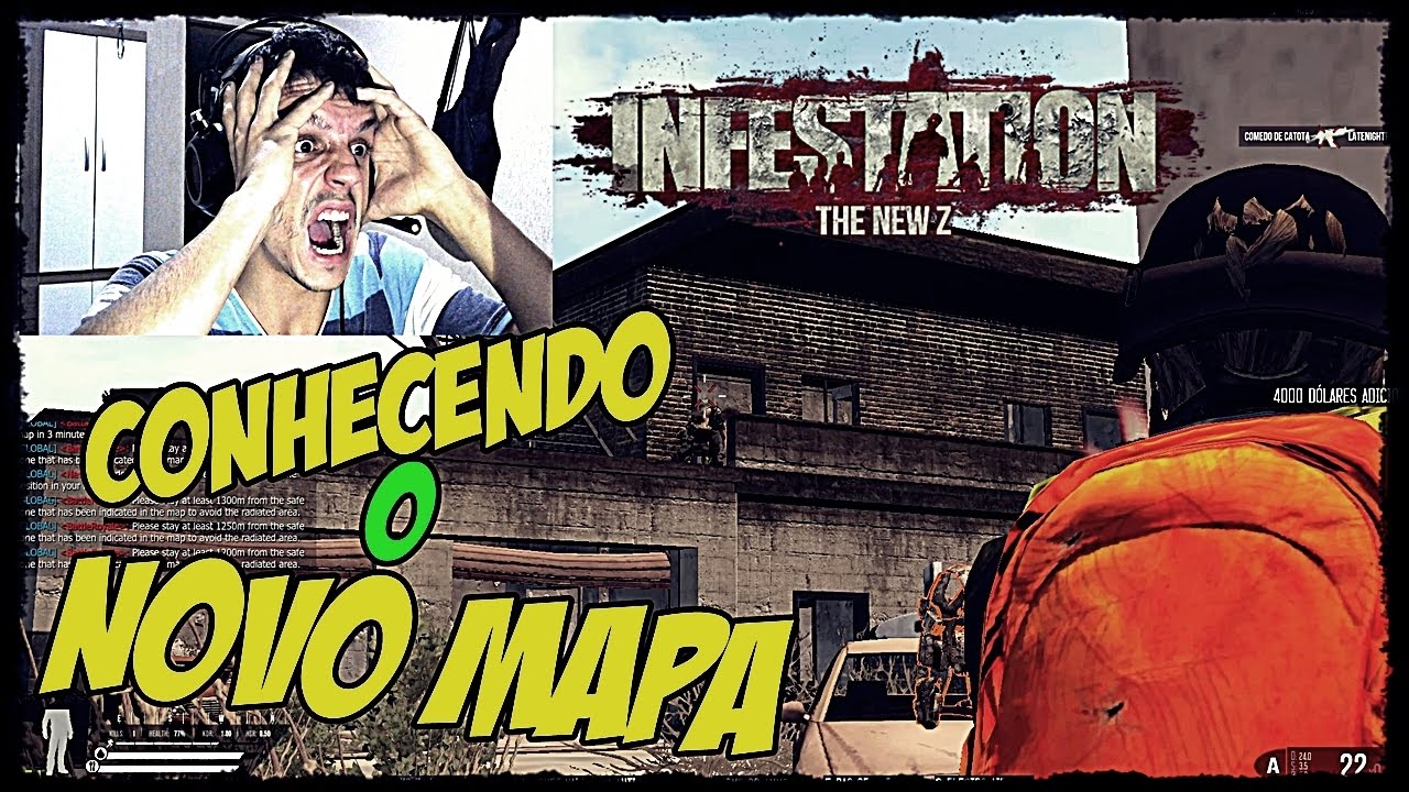CONHECENDO O NOVO MAPA BATTLE ROYALE E NOVA WEBCAM - Infestation The ...