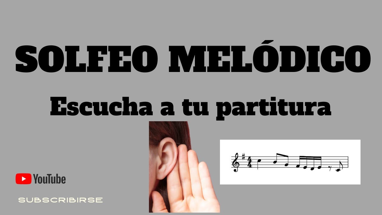 SOLFEO MELODICO VIDEO Nº 1 - YouTube