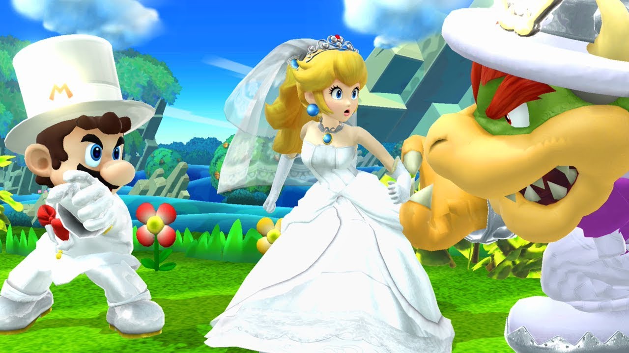 Mario Bros Wedding