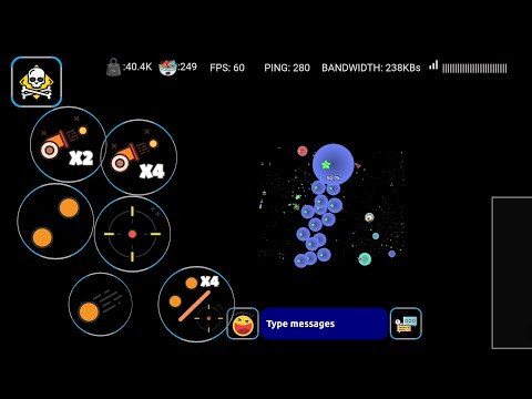 Just Snay.io skills with  better ping ❤ (Read Description) 