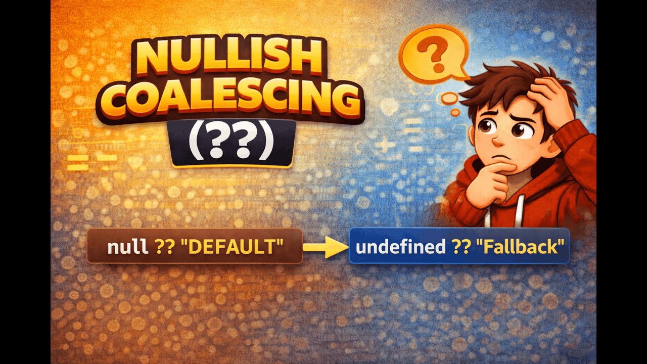 Day-10: JavaScript Nullish Coalescing Operator (??) Explained | JS ...