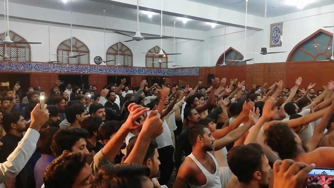 Hassan Sadiq Live Noha 2019 - YouTube