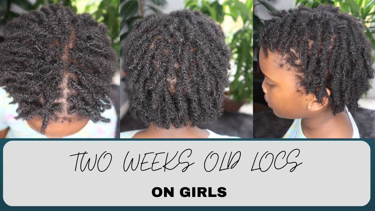 2 WEEK LOC UPDATE | DIY LOCS/MICROLOCS ON GIRLS - YouTube