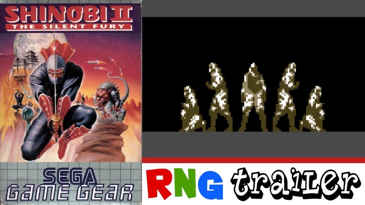 GG Shinobi 2 The Silent Fury - Game Gear (RNG Trailer) - YouTube
