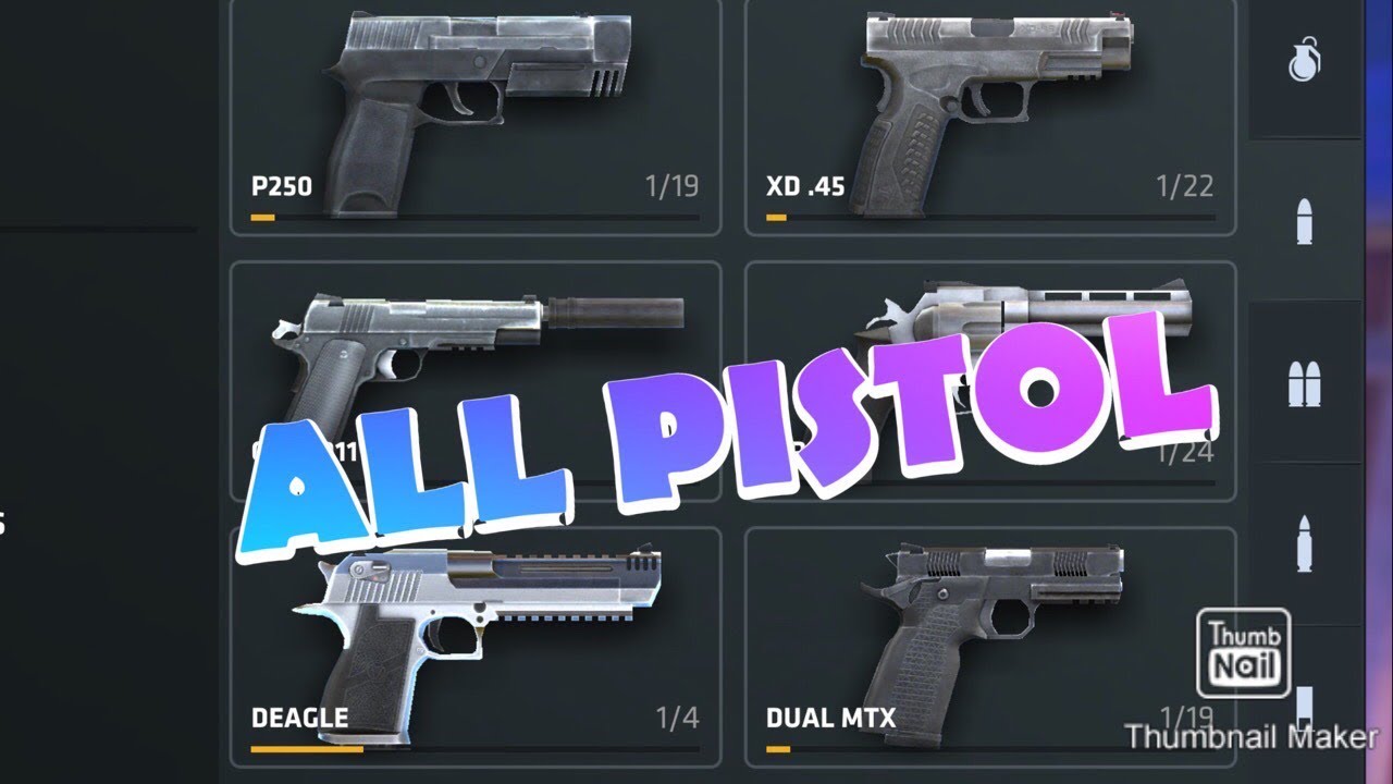 All pistol in critical - YouTube