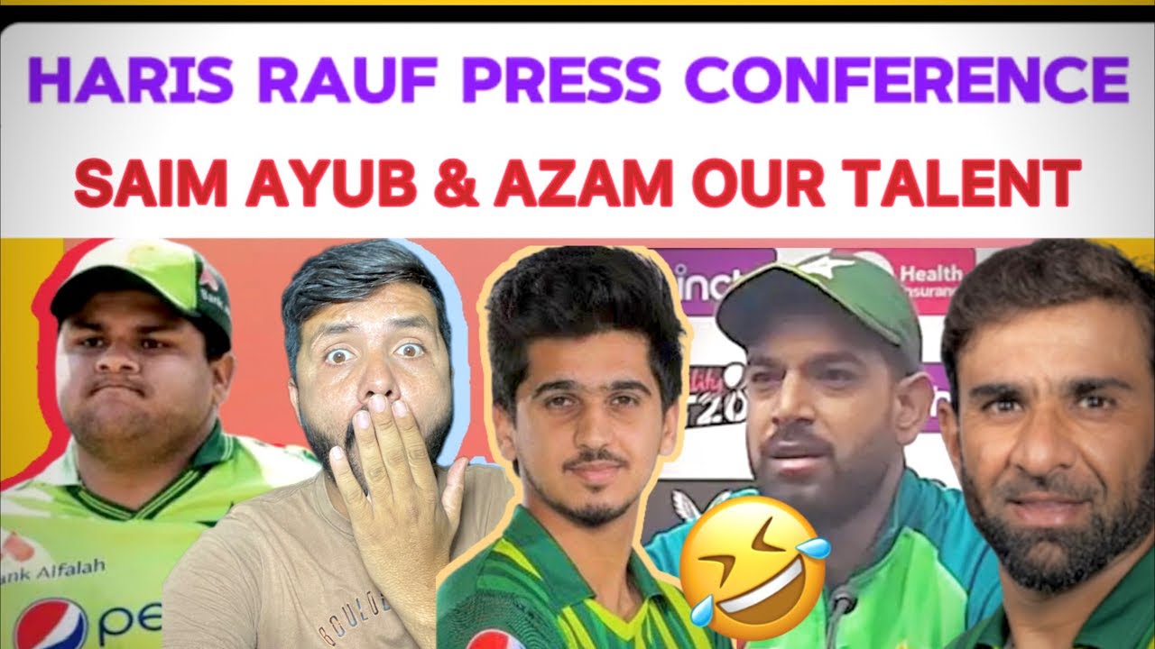 Haris Rauf Press Conference| Pak vs Eng 3rd t20 Ali Bashir (maxi tv) - YouTube