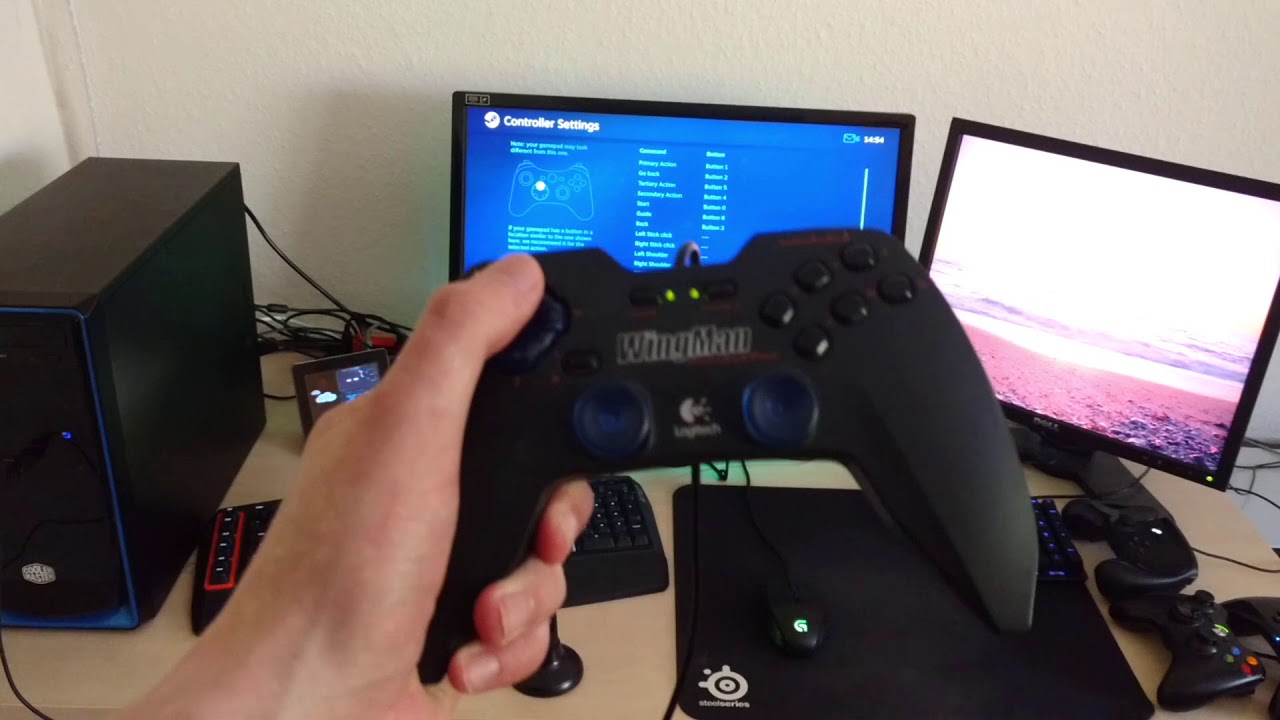 How to: Use Steam to play with old controllers - YouTube