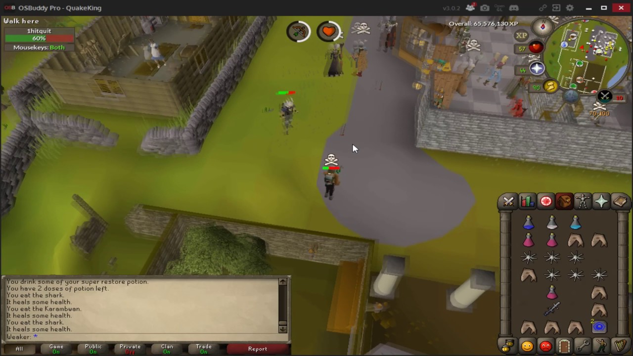 Weaker - Osrs - PvP Pking - Ags - Runescape 2007 - YouTube