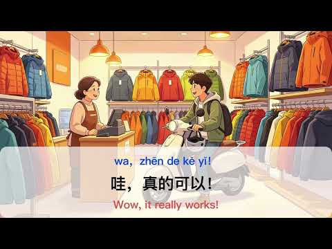 Chinese daily conversation Shopping with 3 subtitles 23 1