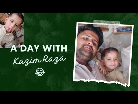 A Day With Kazim Raza 😂 | Enjoy With Kazim | Nasir Khoso Official - YouTube