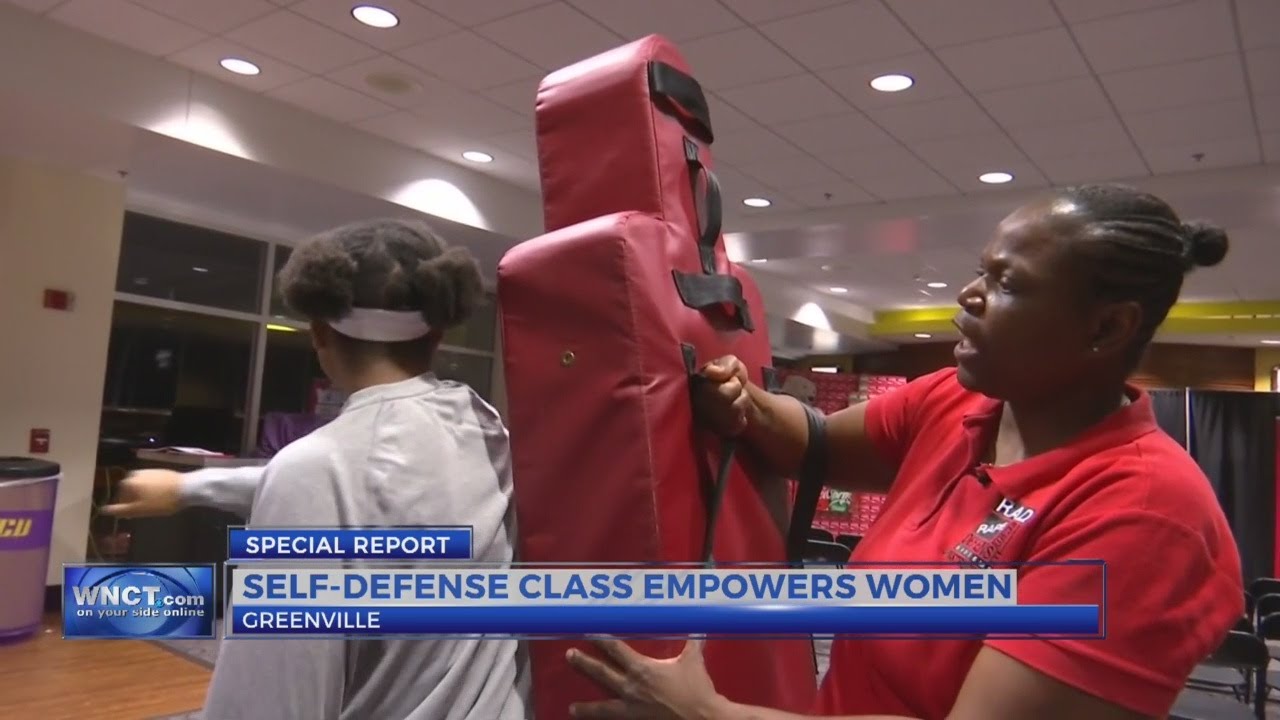 RAD class empowers women while teaching self-defense - YouTube