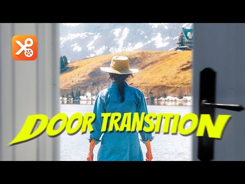 How to Make Door Opening Transition in YouCut?🚪🏞️ | Video Editing Tutorial |