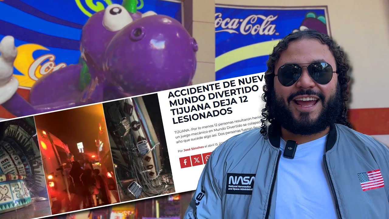 ASÍ ES el PARQUE DE ATRACCIONES más EMBLEMÁTICO de TIJUANA - YouTube