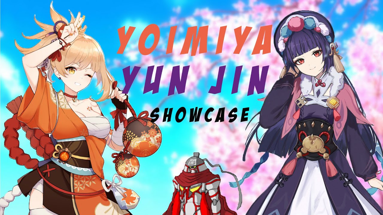 FTP Yoimiya C1 Yun Jin C3 & Yelan C0 - DPS Showcase - YouTube