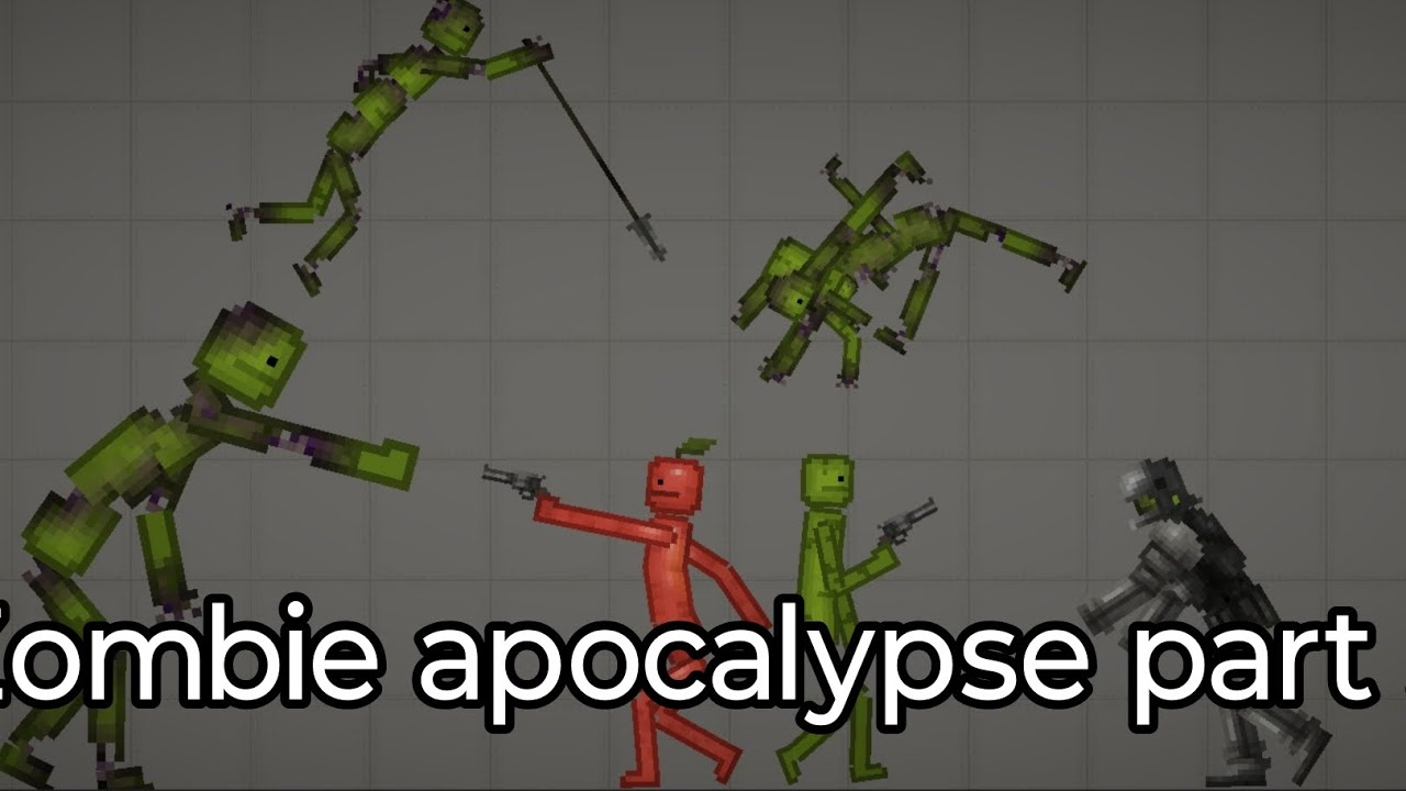 Zombie apocalypse part 3:the rise(melon playground) - YouTube