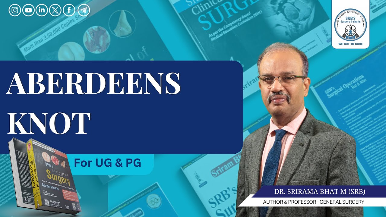 Aberdeen Knot by Dr. SRB | Dr. Srirama Bhat - YouTube