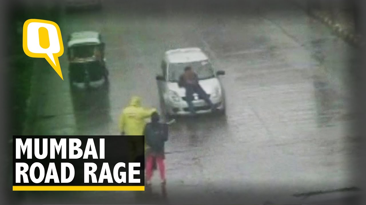 Mumbai Road Rage: Volvo Driver Dragged 300 Metres - YouTube