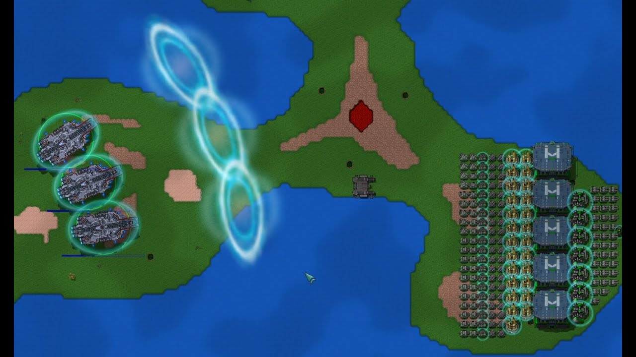 Teleportation Inhibitor (Rusted Warfare: major experimentals mod) - YouTube