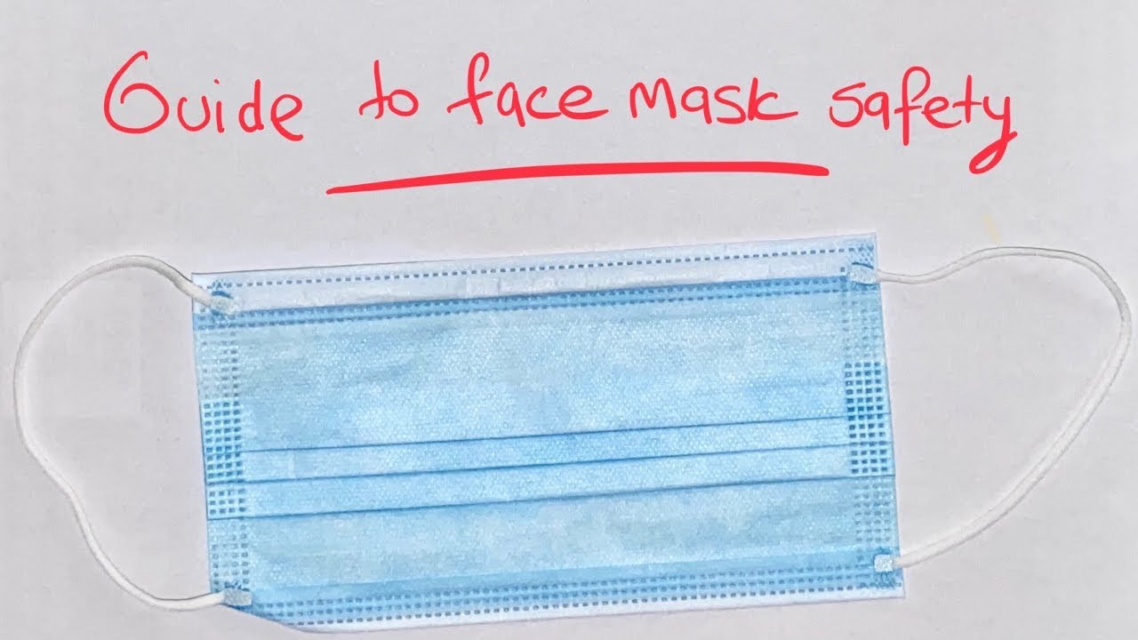 How To Fit A Face Mask Safely To Reduce Spread Of Coronavirus & COVID ...