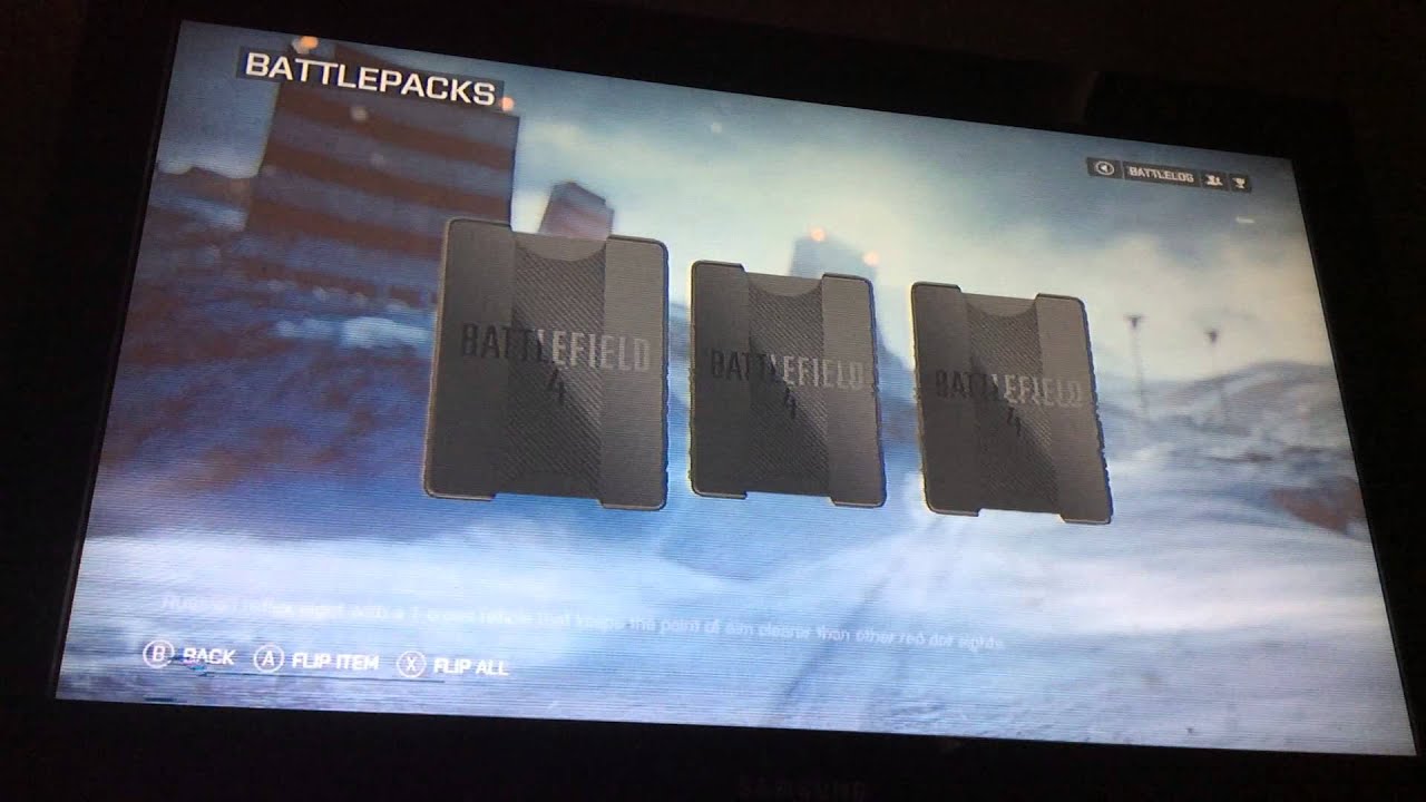 Battlefield 4 / Opining Battle Packs! / - YouTube