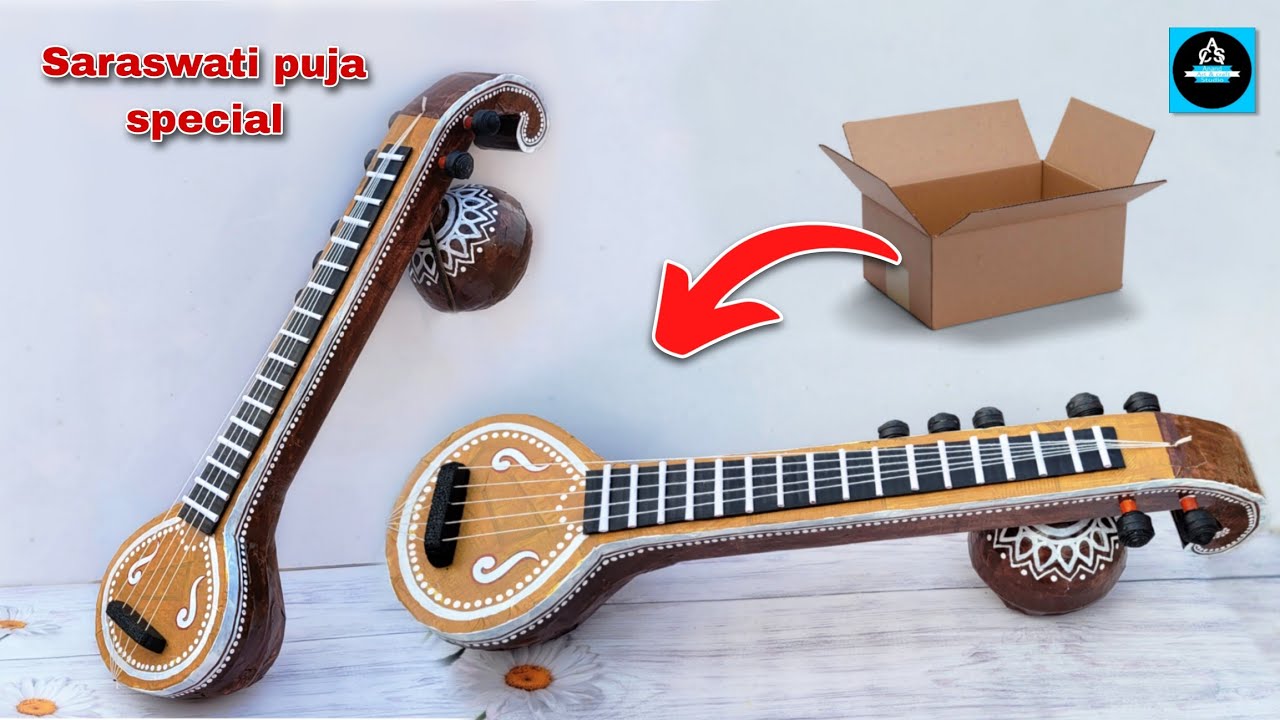 Saraswati With Veena