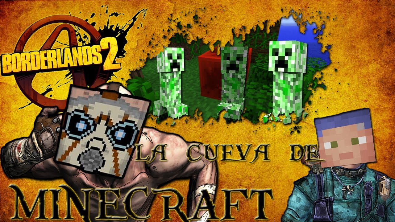 Borderlands 2 | Easter Egg | La cueva de Minecraft | UxxeR y Lancer ...