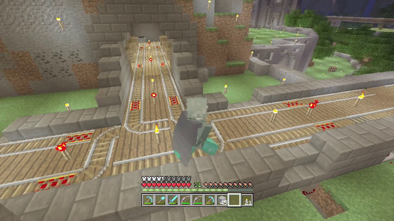 Minecraft Xbox One Survival Lets Play - Episode 35: Automating Junction ...