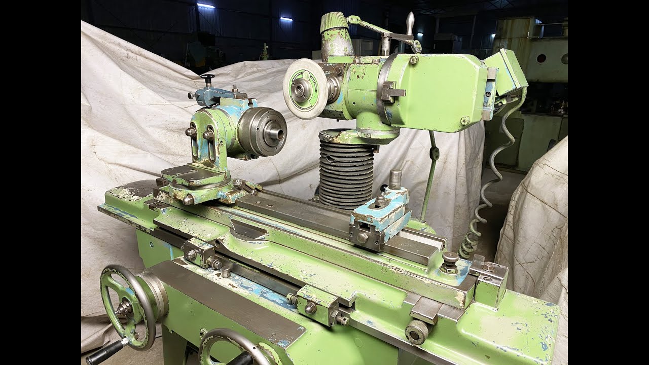 Tool & Cutter Grinder - Jones & Shipman 310T - YouTube