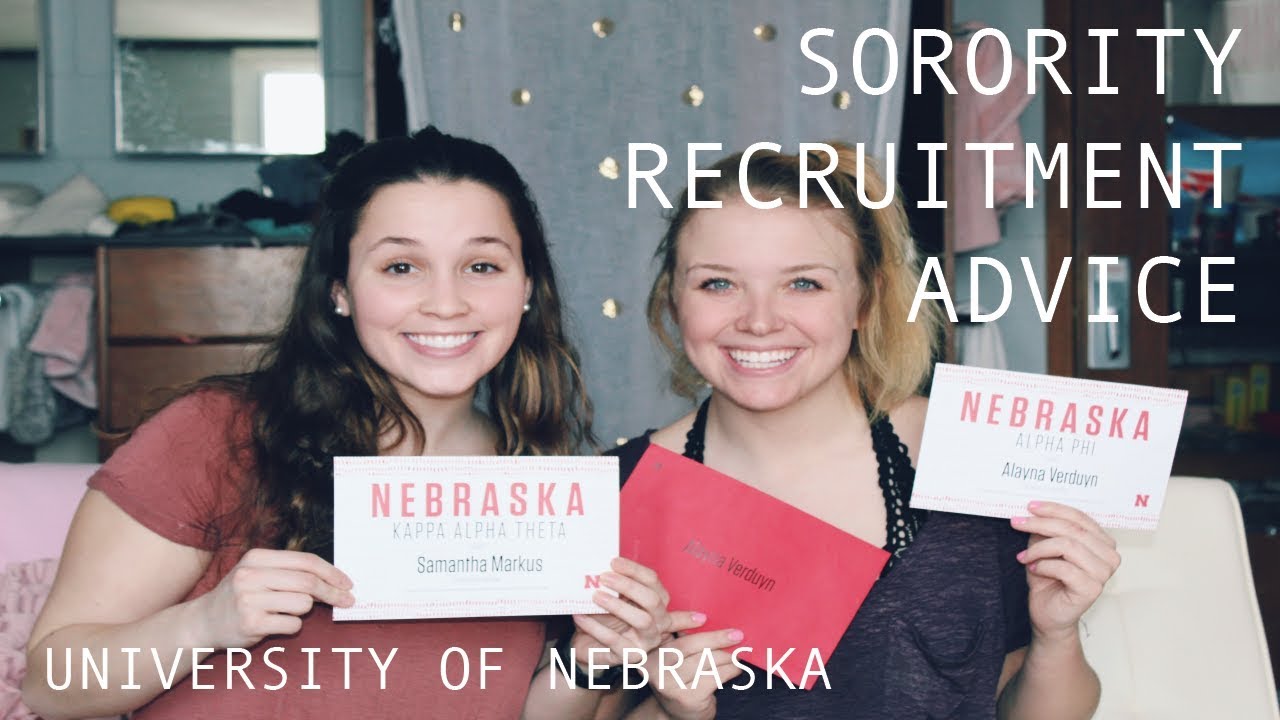 Sorority Recruitment!! *What it is, what to expect, what to say, and ...