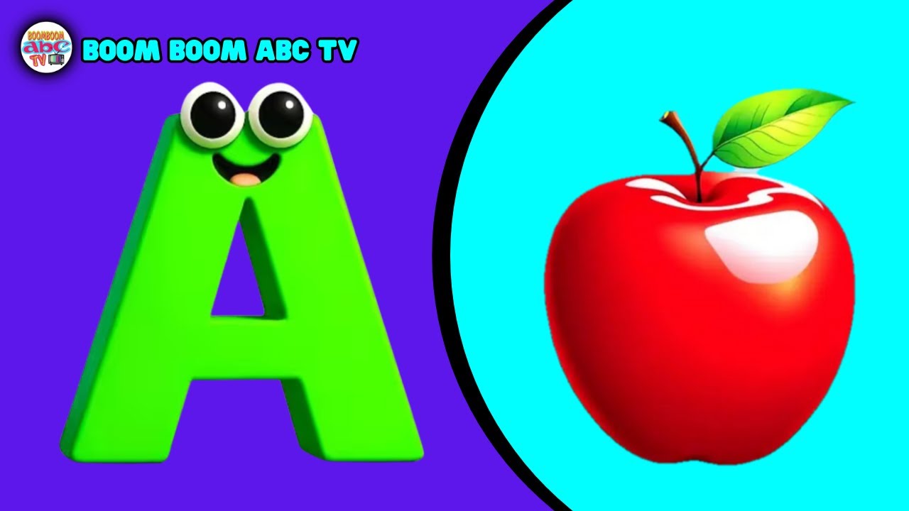 Toddlers Alphabets Song || A For Apple || New ABC Phonics Song For Kids ...