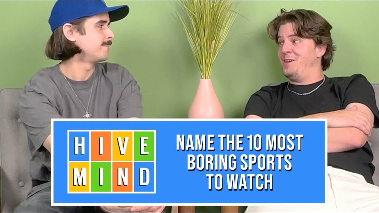guessing the 10 most boring sports to watch - YouTube