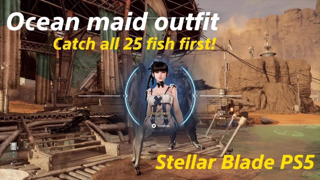 Ocean Maid Nano suit | Stellar Blade PS5 - YouTube