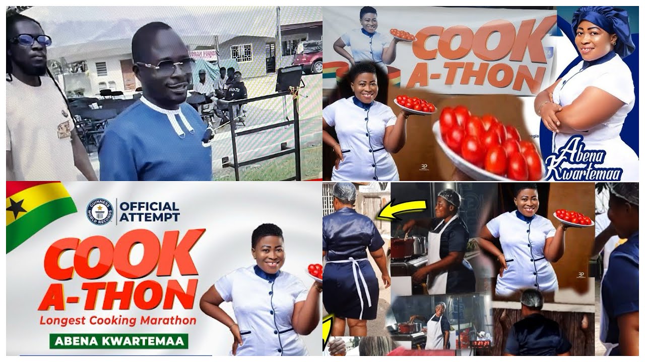 Kofi Asante and his team paid surprise visit to Afua Kwartemaa’s Cook-A ...