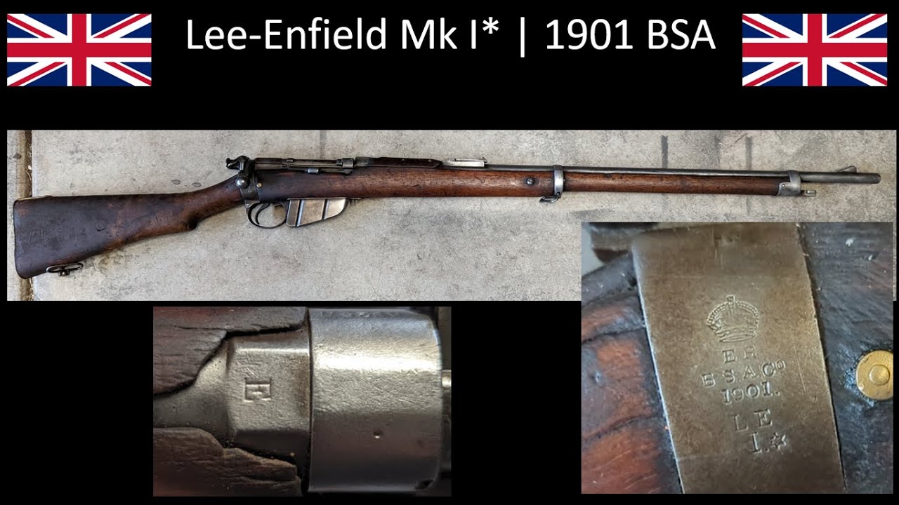 Royal Tiger Imports Lee-Enfield Mk I* | 1901 BSA - YouTube