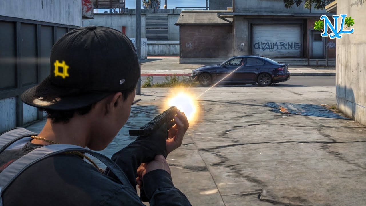 I used AUTOMATIC GUNS on my OPPS in GTA 5 RP!! (New Leaf) - YouTube