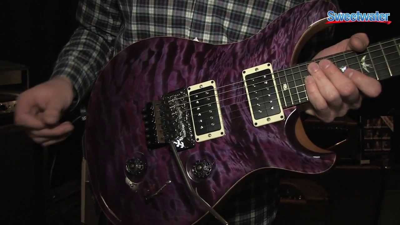 PRS Custom 24 Floyd Rose Guitar Demo - Sweetwater at Winter NAMM 2014 ...